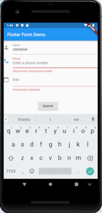 Tự học Flutter | Tìm hiểu về các widget về Forms trong Flutter » Cafedev.vn