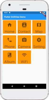 Tự học Flutter | Tìm hiểu về widget GridView trong Flutter » Cafedev.vn