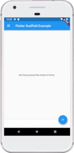 Tự học Flutter | Tìm hiểu về widget Scaffold trong Flutter » Cafedev.vn