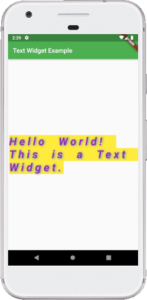 Tự học Flutter | Tìm hiểu về widget Text trong Flutter » Cafedev.vn