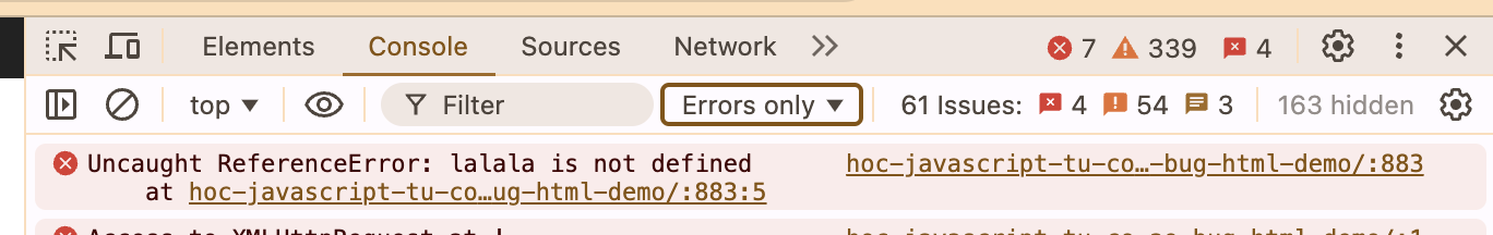 Học Javascript từ cơ bản đến nâng cao | Cách dùng Developer console ...